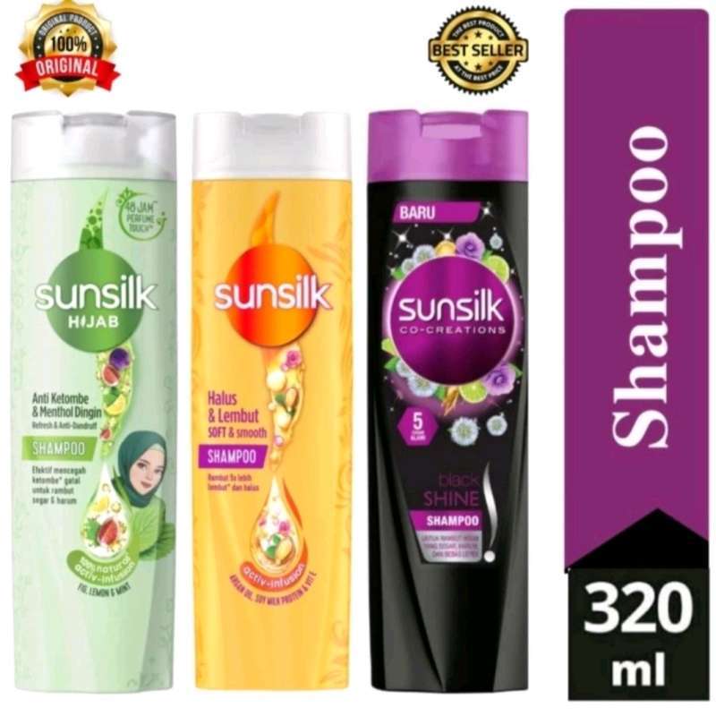 Promo Shampo Sunsilk 340ml - Black Shine Diskon 18% Di Seller Ramadhan ...
