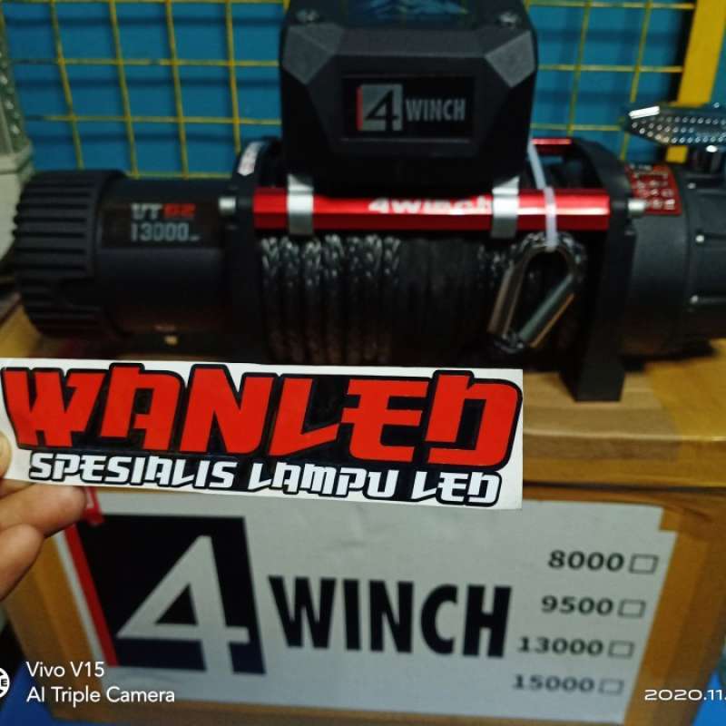 Jual WINCH 4 WINCH VT 13000 LBS PLASMA di Seller Gasta Depn - Kapuk ...