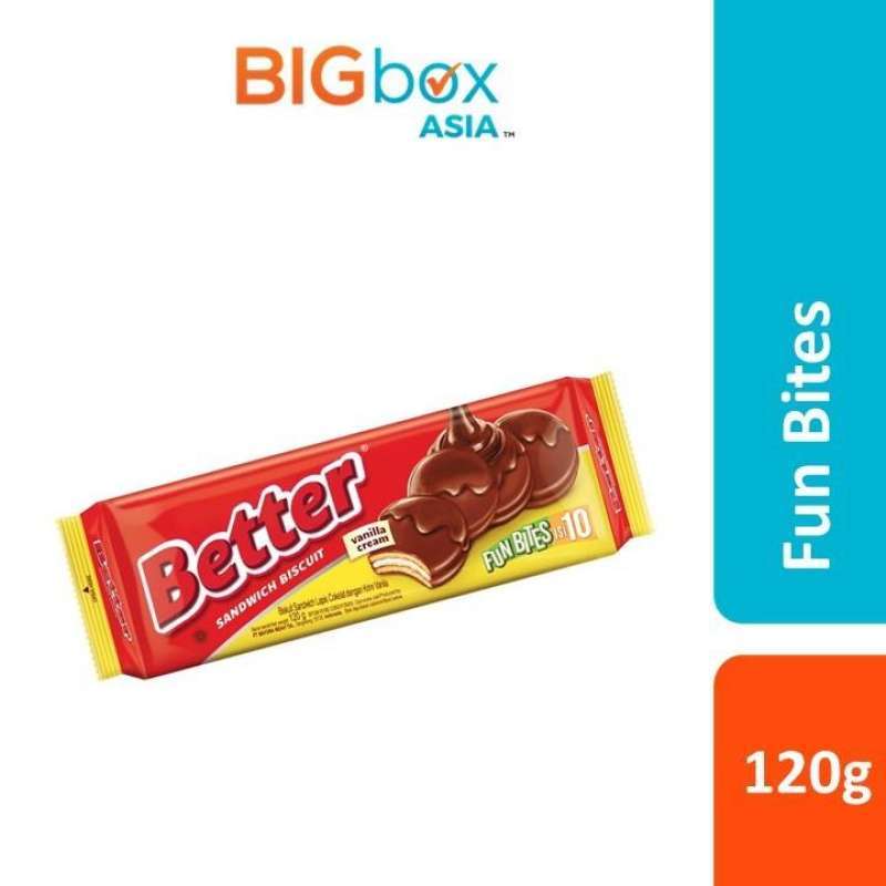Jual Better Vanilla Big Pack - 120gr di Seller Shopping Online - Cibodas, Kota Tangerang | Blibli
