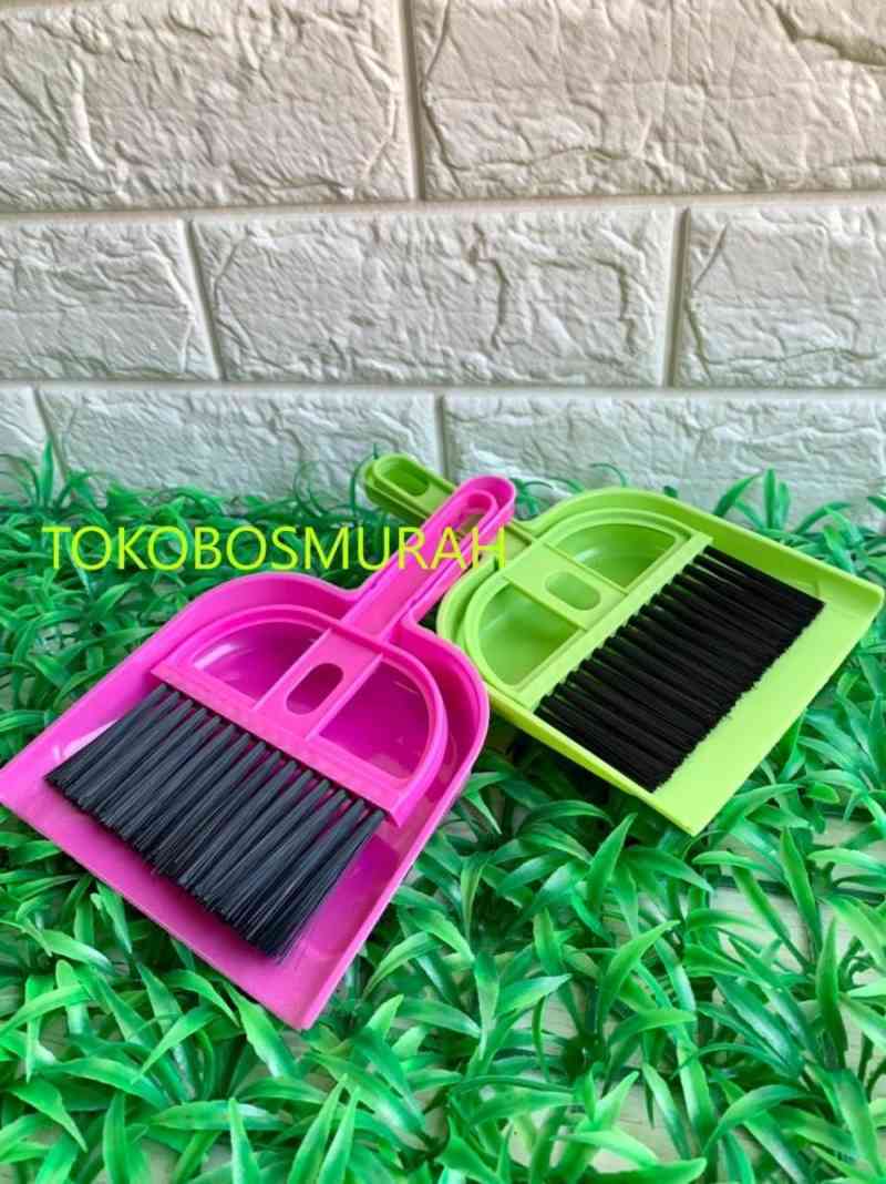 Jual Sapu Pengki Set / Sapu Dan Pengki Mini Set / Mini Dustpan Di ...