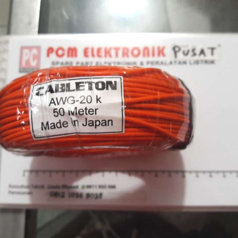 Promo kabel awg-20 k 50meter kabel awg20 awg 20 Diskon 5% di Seller ku ...