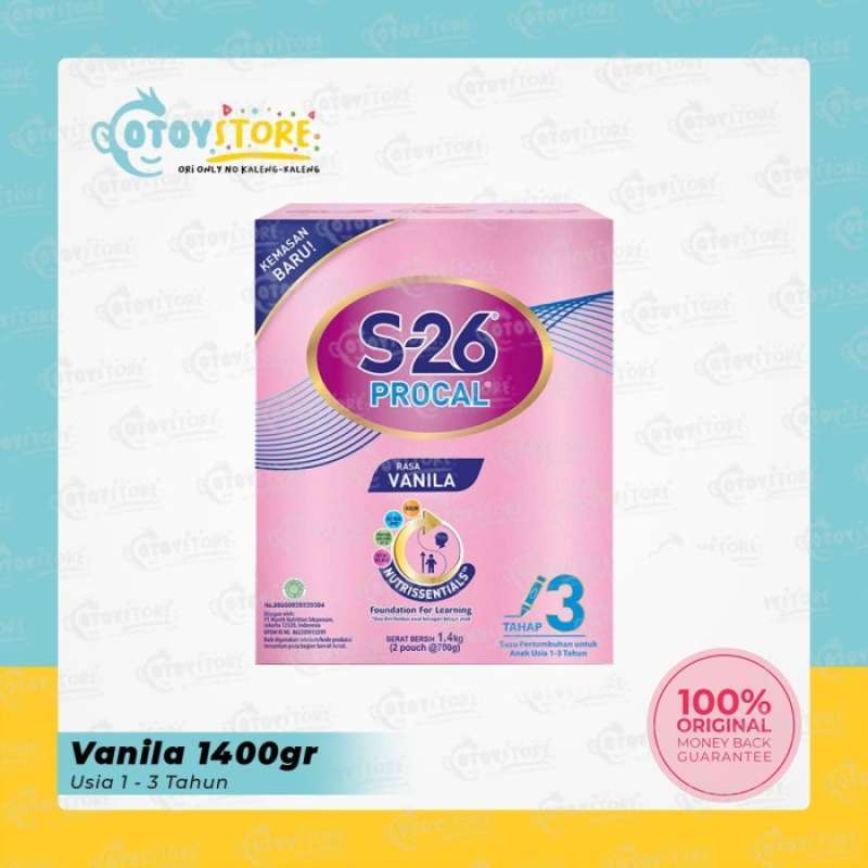 Jual S26 Procal Tahap 3 1400 g / Susu Formula S26 Tahap 3 1400g di ...