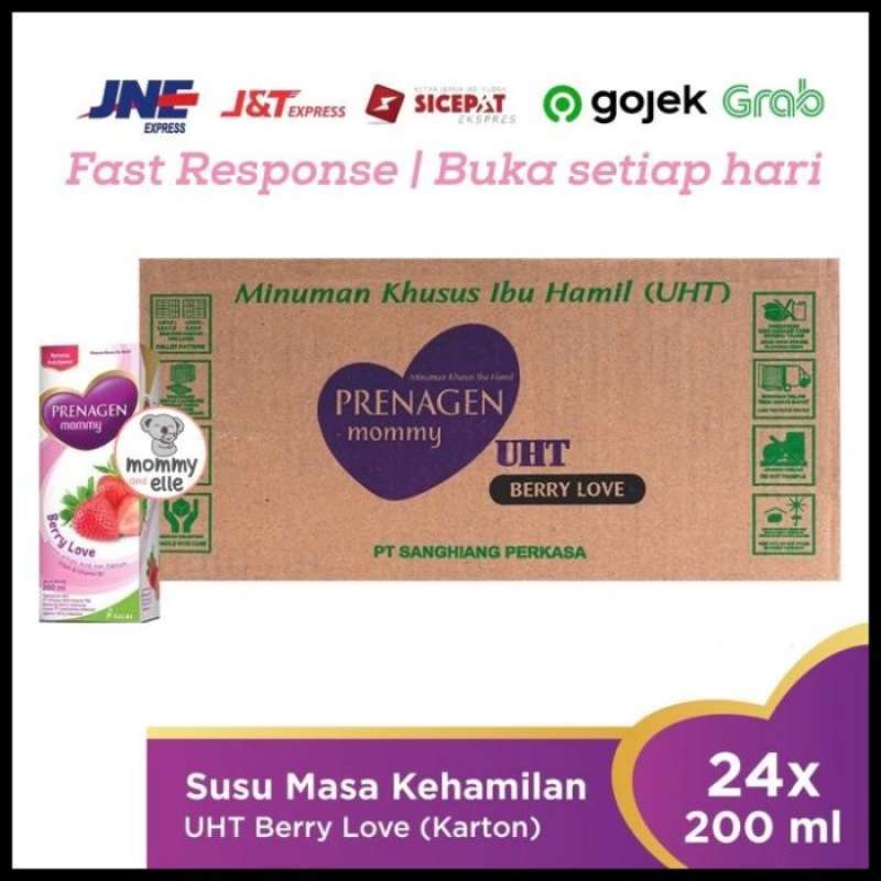 Jual New Prenagen Mommy Uht Berry Love 1 Karton (Susu Cair Ibu Hamil) di Seller Alfa Toserba ...