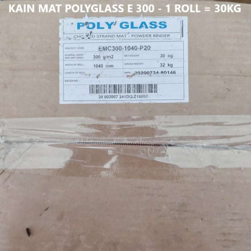 Jual Serat Fiber Aquaproof - Fiberglass Matt - M300 Fiber Glass Mat 1 ...