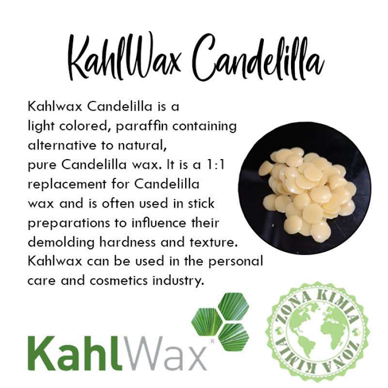 Jual Jual Candelilla Pellet Natural Waxes Candelilla Wax Kahlwax 500gr ...