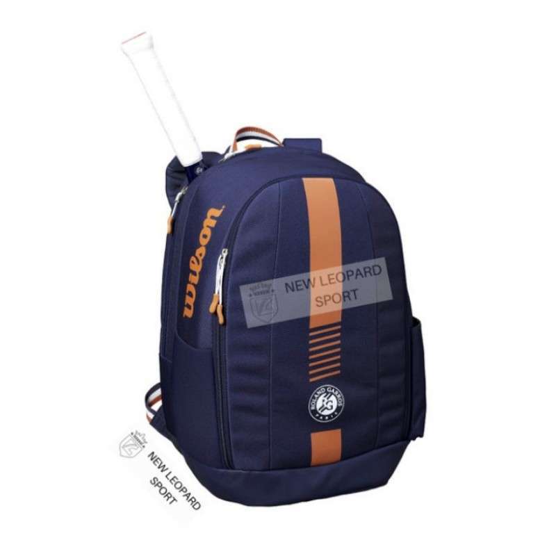 Jual Tas Tenis WILSON ROLAND GARROS TEAM Backpack/ tas raket tennis ...