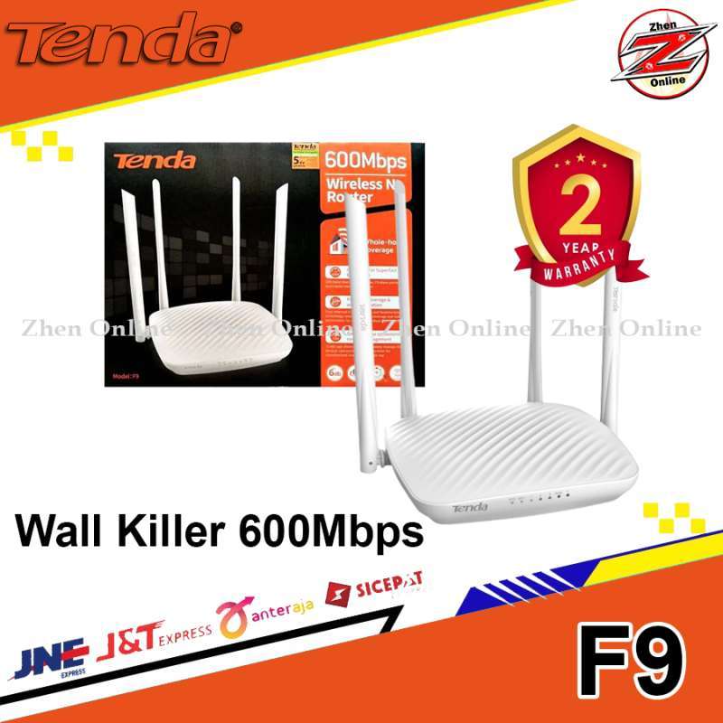 Promo Tenda F9 Wall Killer Router 600mbps Wireless Ap Access Point ...