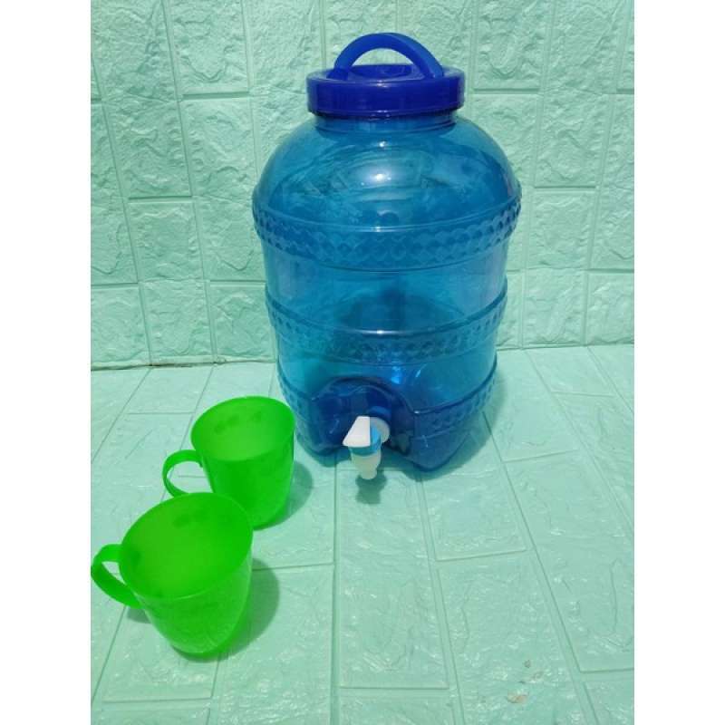Jual Galon Kran 8 Liter Plus Gelas di Seller Fizha03shoop - Binjai ...