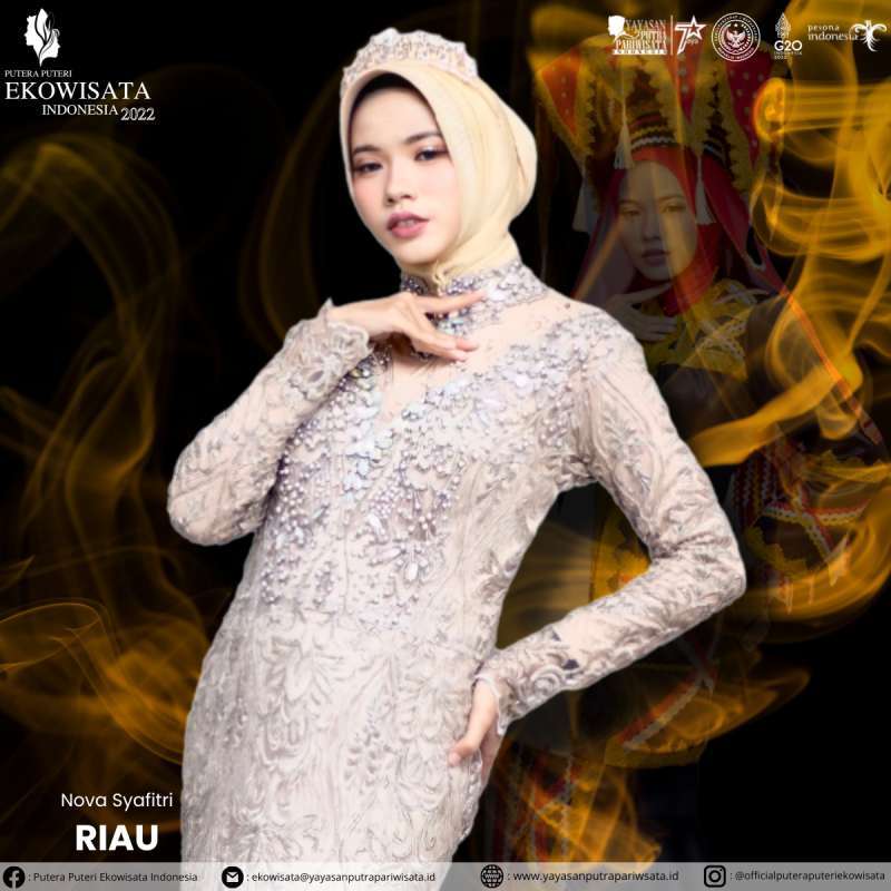 Jual VOTE - NOVA SYAFITRI - PUTERI EKOWISATA RIAU 2022 di Seller PUTERA ...