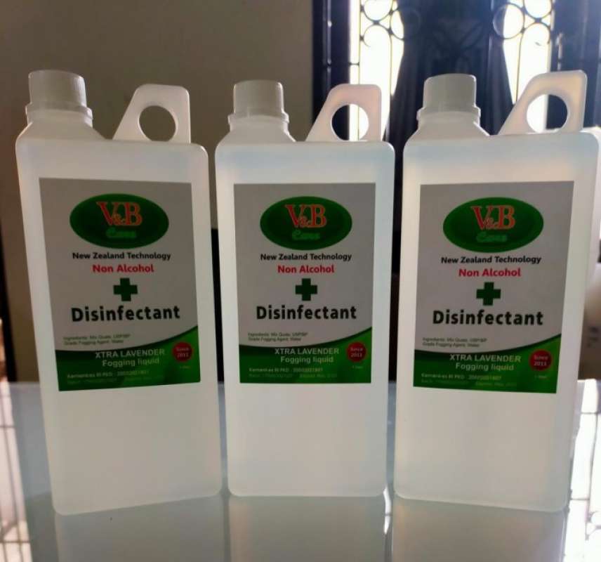 Jual desinfektan 1 liter food grade anti septic antiseptic fogging ...