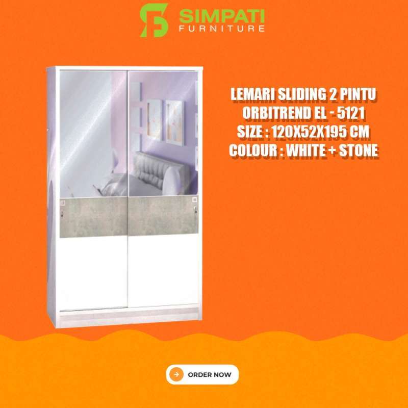 Jual Lemari Sliding2 Pintu Original Murah - Harga Diskon Juni 2024 ...