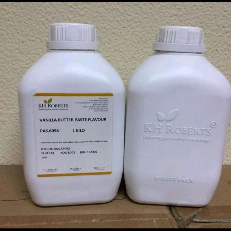 Jual KH Roberts Vanilla Butter Paste Flavour 1Kg di Seller Makmur ...