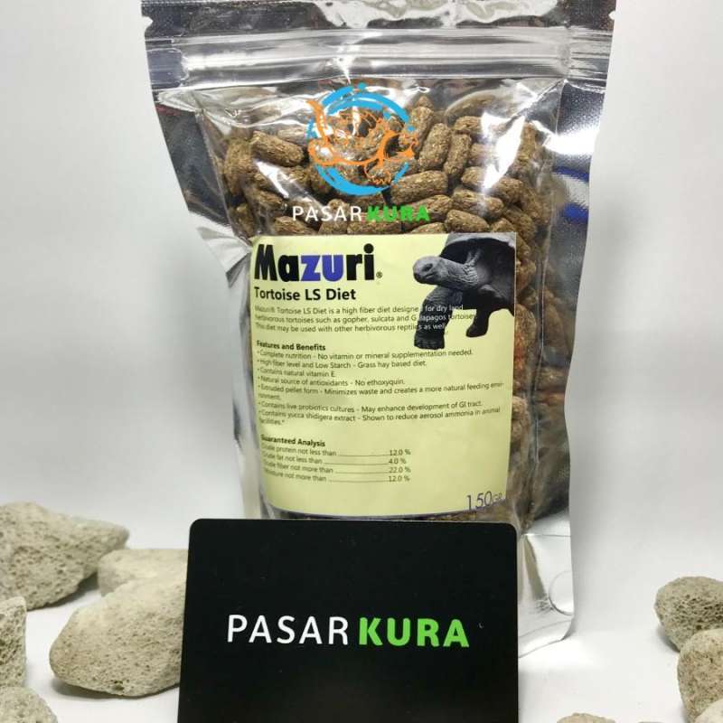 Jual Mazuri LS Diet 150gr Pelet Mazuri Tortoise Kura Darat Aldabra ...