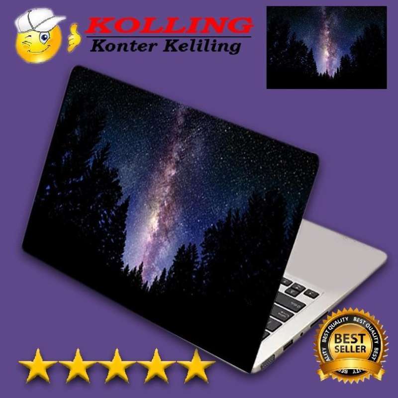Jual Garskin Laptop logo art galaxy Skin Laptop Stiker Laptop di Seller ...
