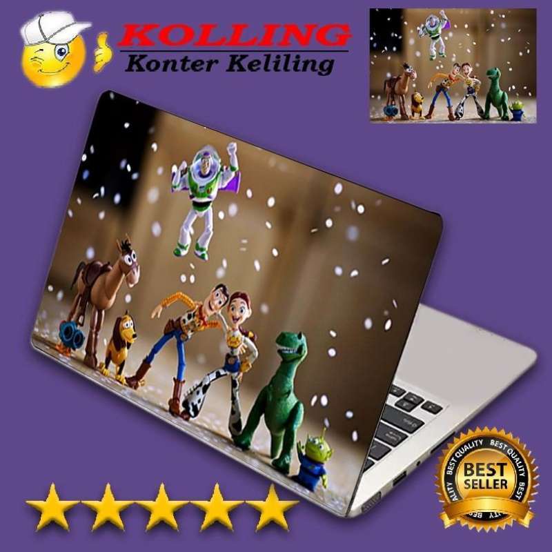 Jual Garskin Laptop logo art toy story Skin Laptop Stiker Laptop di ...