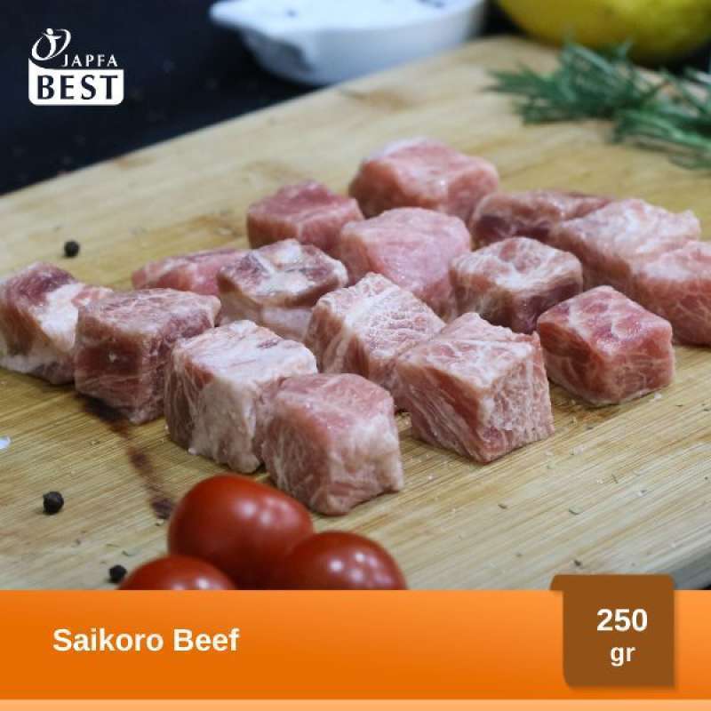 Promo Saikoro Beef Cube Steak 250 gr Halal Diskon 21% di Seller Japfa Best Bintaro Official ...
