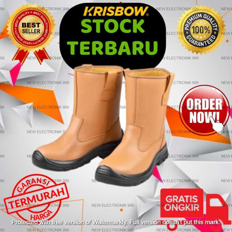 Jual Krisbow Sepatu Pengaman Hektor Hitam SAFETY SHOES HEKTOR di Seller ...