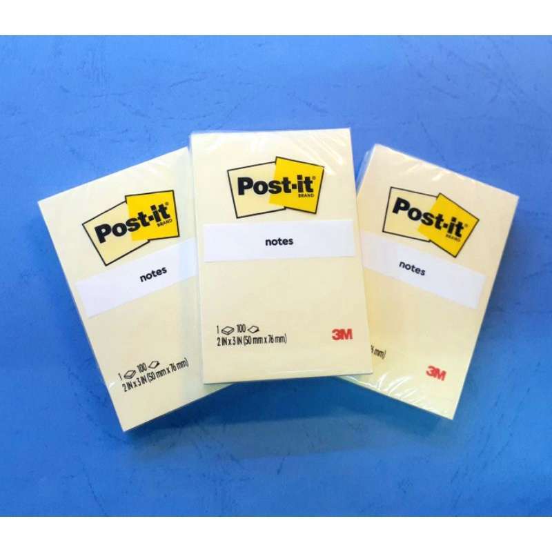 Jual 3m Post It 656 Yellow Notes Di Seller Smart Stationery - Sedati ...