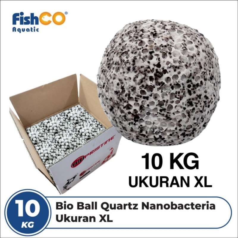 Promo Bio Ball Quartz Nanobacteria Ball Ukuran XL Rumah Bakteri Box ...