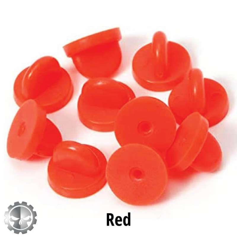 Jual Enamel Rubber Pin Backs Clutch Clasp Tutup Penjepit Karet Pin ...