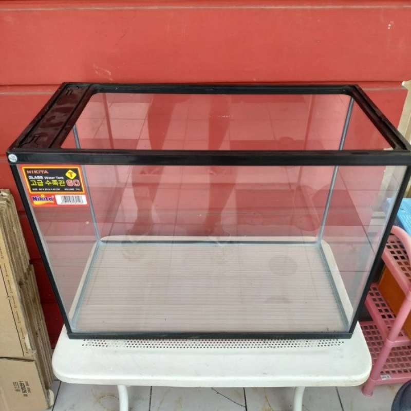 Jual AQUARIUM KACA NIKITA T60 TINGGI (PENGIRIMAN KHUSUS GOJEK/GRAB) di Seller Kratos ...