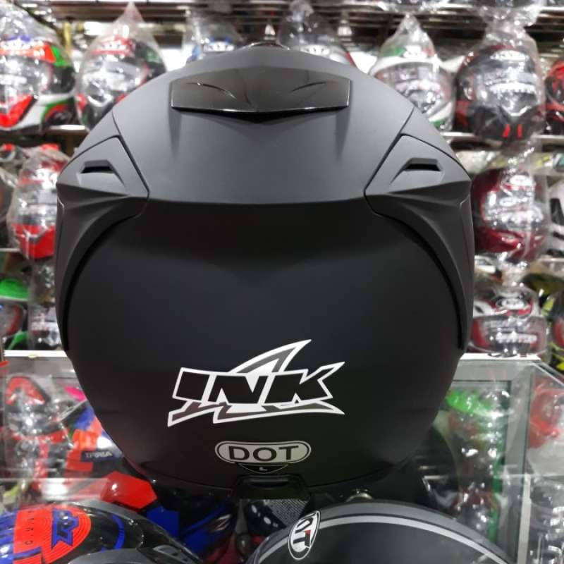 Jual Helm Ink Dynamic Solid Black Doff Di Seller Cintamotormu - Duri ...