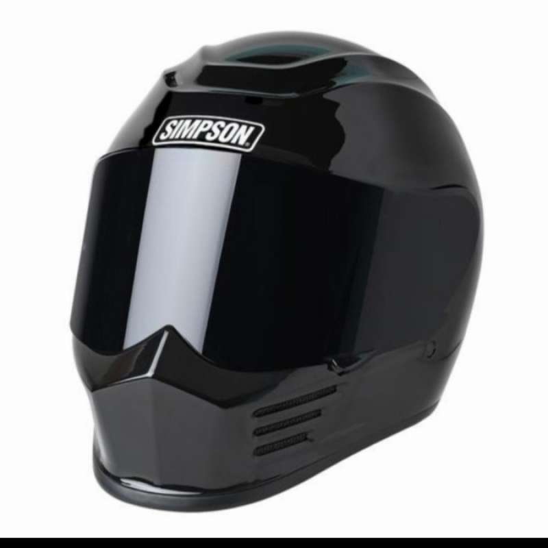 Jual SIMPSON SPEED BANDIT BLACK GLOSS | HELM FULL FACE | ORIGINAL ...