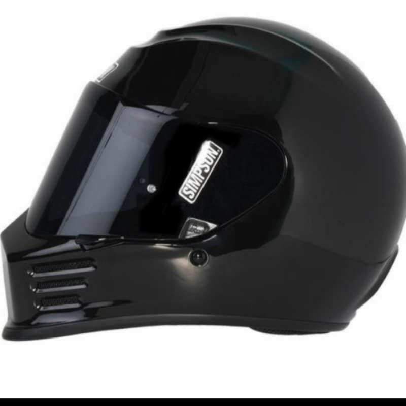 Jual SIMPSON SPEED BANDIT BLACK GLOSS | HELM FULL FACE | ORIGINAL ...