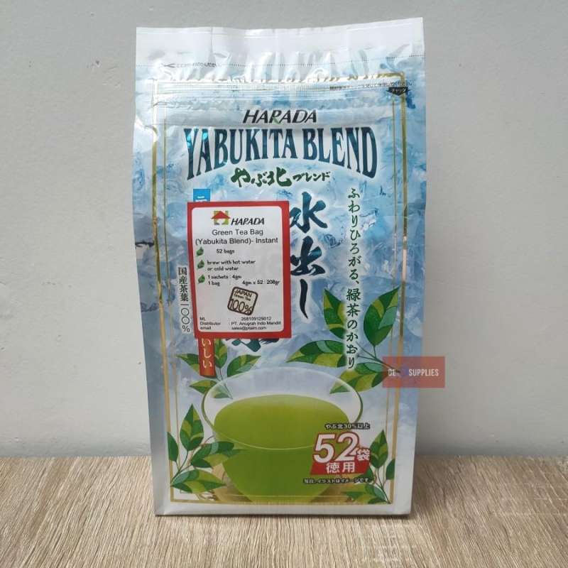 Jual Harada Green Tea Hot & Cold 52bags - Teh Hijau Japan Ocha Resto Jepang Di Seller Desupplies ...