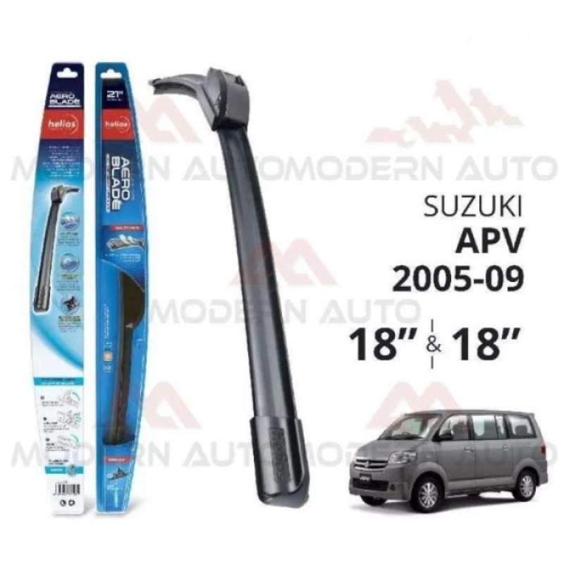 Jual Wiper Frameless Suzuki Apv Mega Carry Pick Up (2pcs) Helios Mobil ...