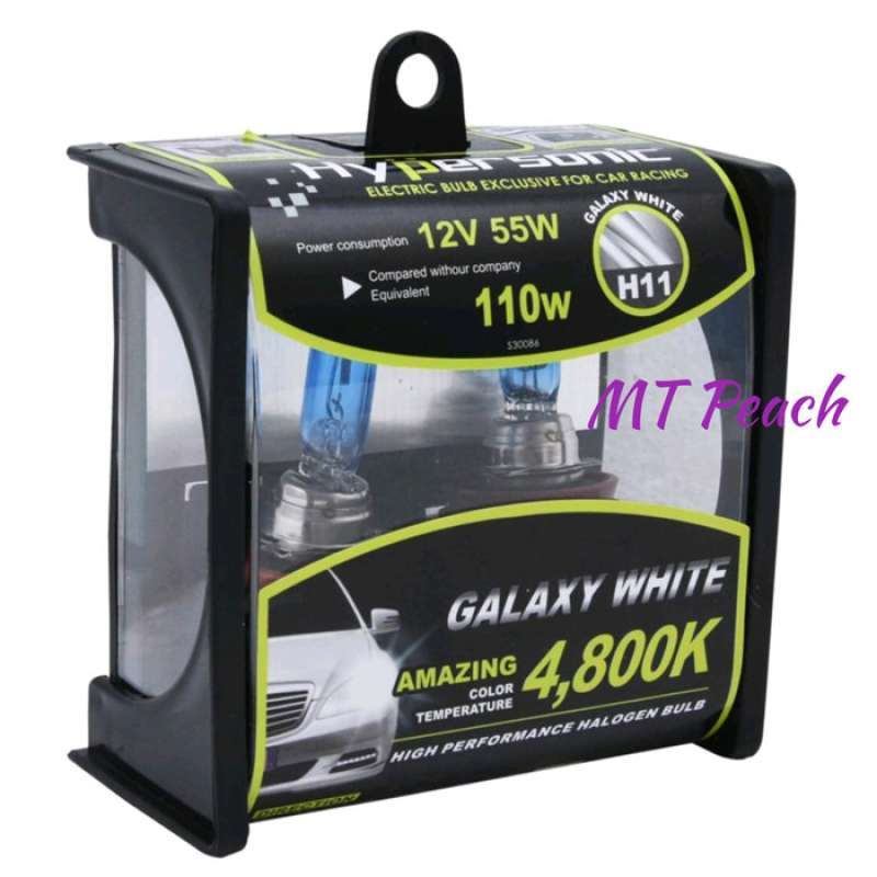 Jual Hypersonic Bohlam Lampu Led Mobil Headlight Bulb H11 55w 4800k ...