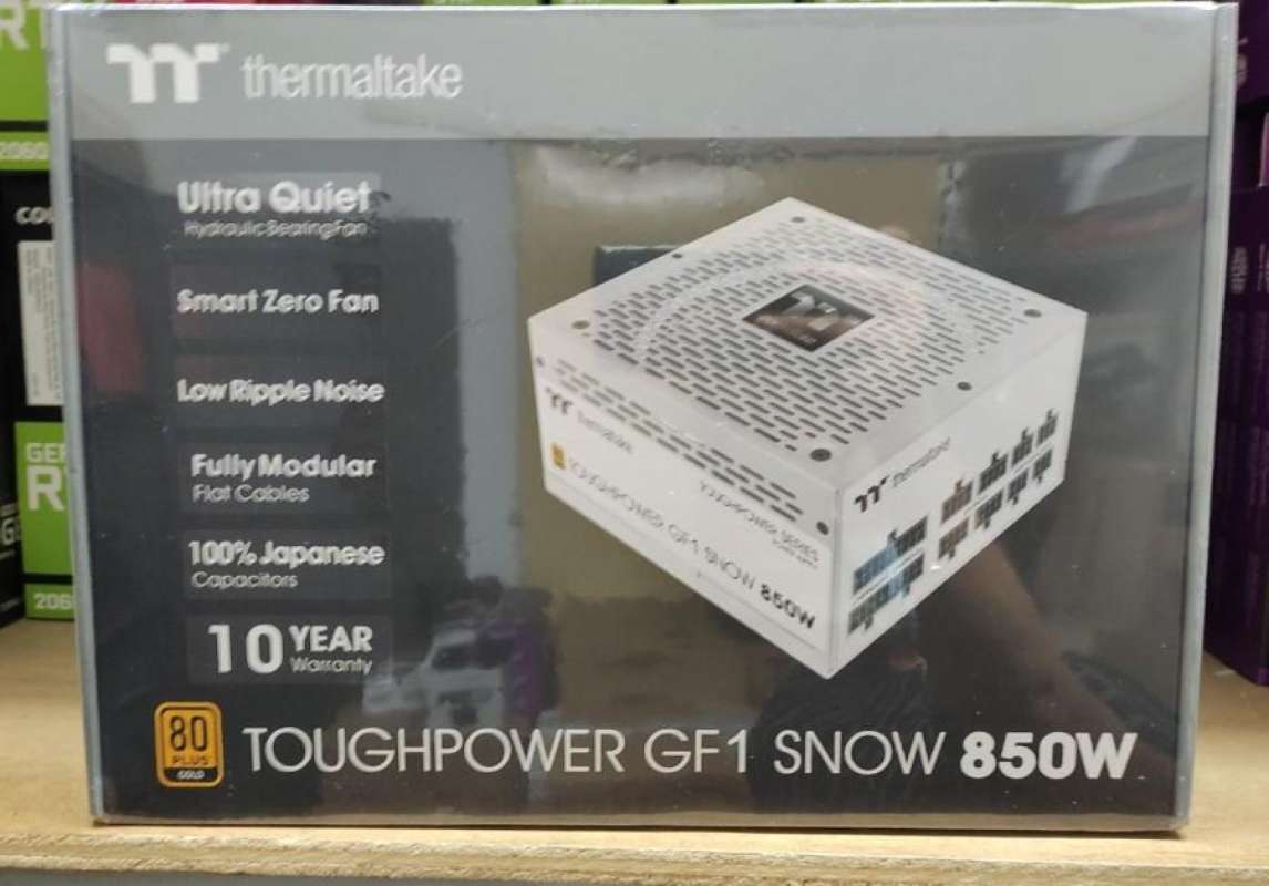 Jual Thermaltake Toughpower GF1 Snow Gold 850W 80+ Full Modular PSU di ...