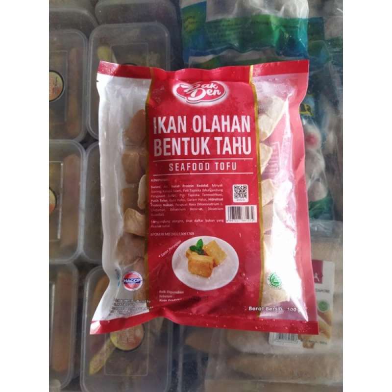 Jual Pak Den Seafood Tofu 500gr Olahan Ikan Bentuk Tofu Di Seller Vieka ...