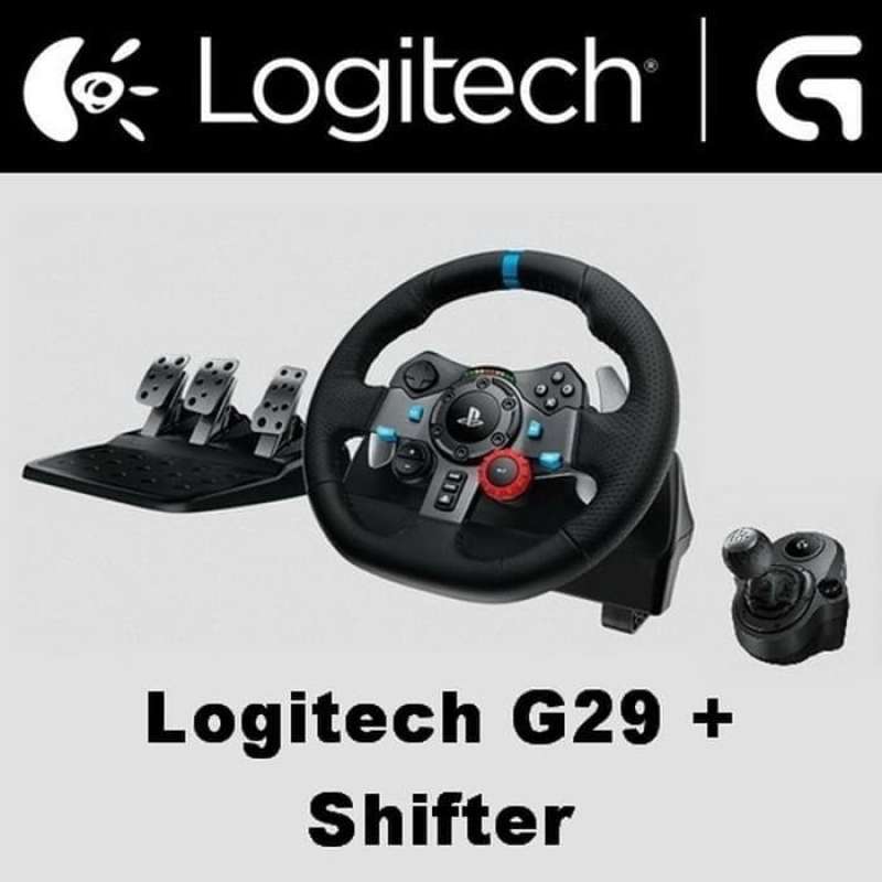 Jual Logitech Driving Force G29 Shifter Racing Wheel PS4 Gran Turismo ...