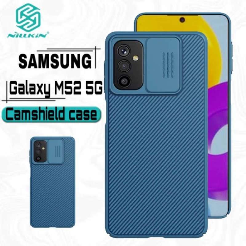 Jual SAMSUNG GALAXY M52 5G HARD CASE NILLKIN CAMSHIELD ORIGINAL CASING ...
