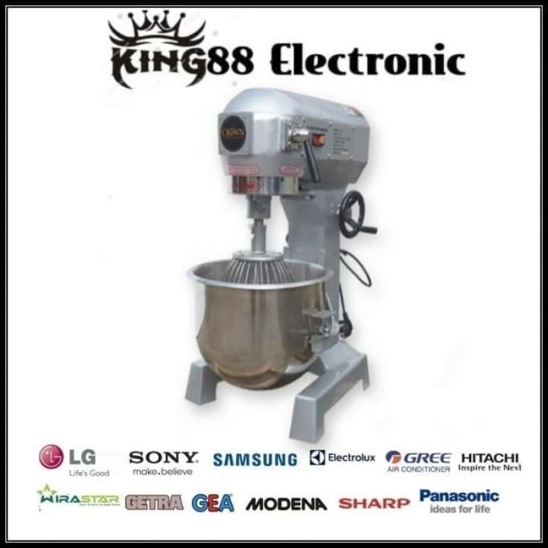Promo CROWN HORECA B10 PLANETARY MIXER / MESIN PENGADUK ADONAN ROTI di ...