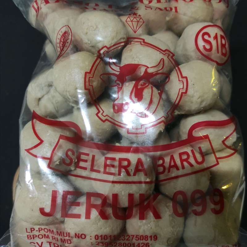 Jual Bakso Daging Kombinasi Super SB Jeruk 50pcs di Seller Gudang ...