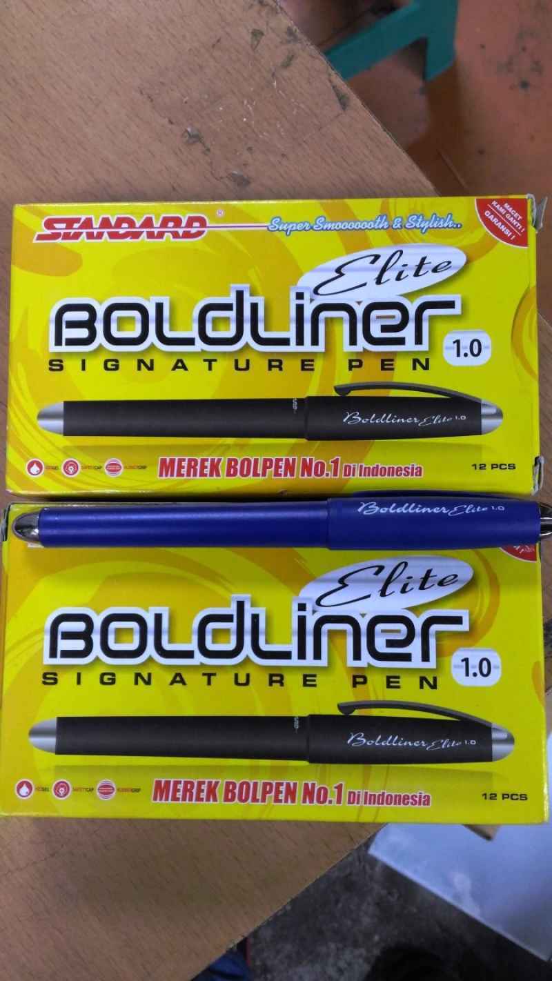 Jual Signature Pen Standard Seri Boldliner Elite Tebal 1.0 Mm di Seller ...