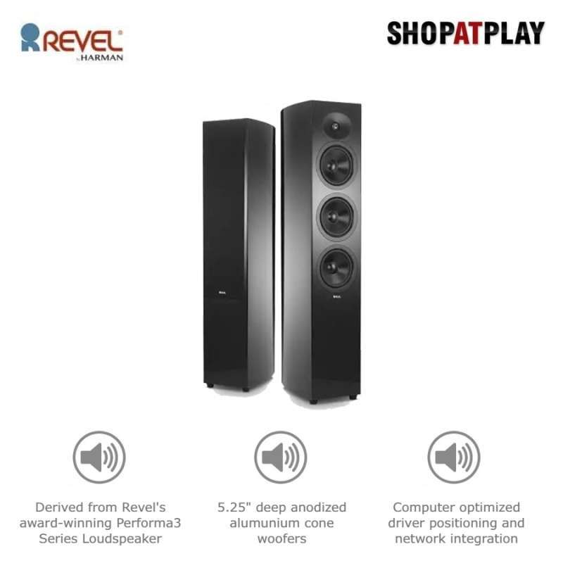 Promo Revel Concerta2 F35 Black, Front Speaker Diskon 15% Di Seller ...