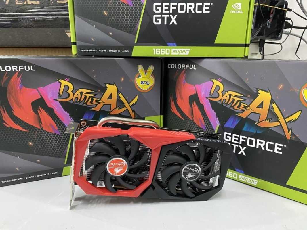 Jual Colorful nVidia Geforce GTX 1660 Super NB 6GB DDR6 192 BIT DUAL ...