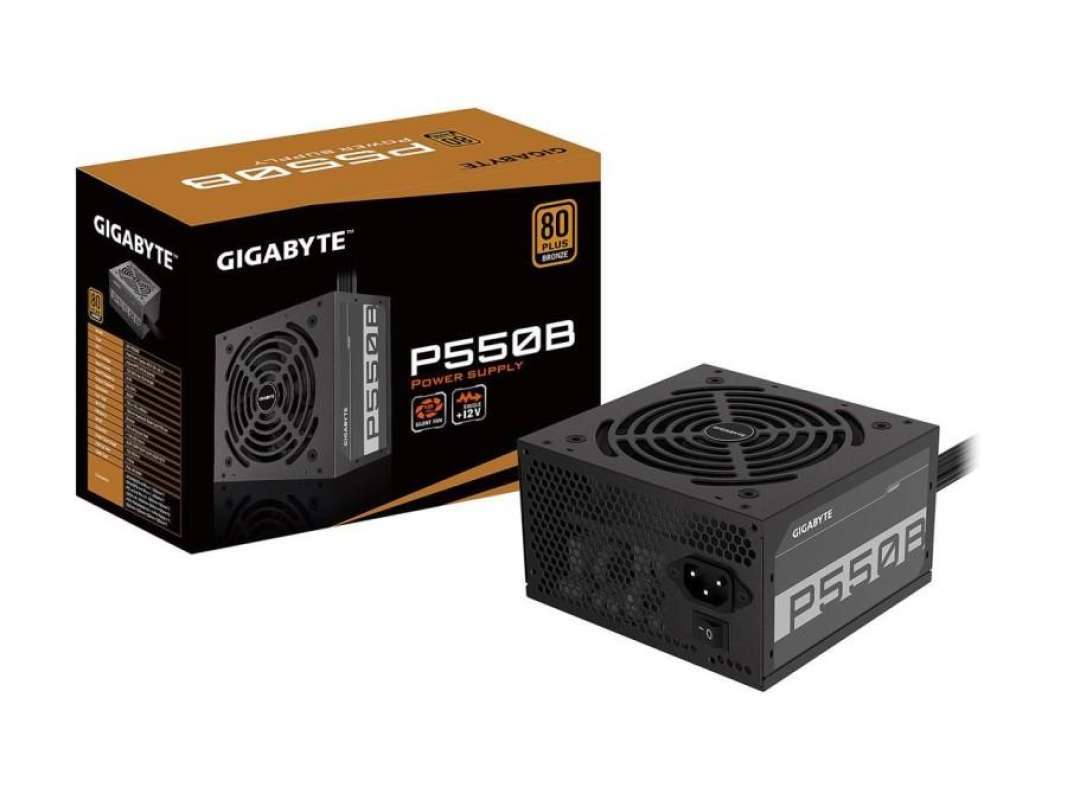Jual GIGABYTE GP-P550B - 550W 80+ PLUS BRONZE Certified Power Supply ...