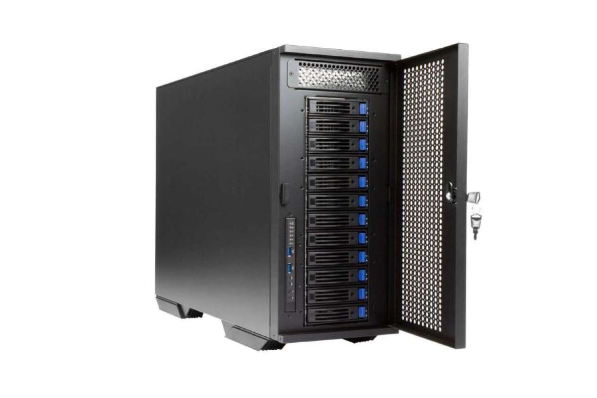 Jual InWin IW-PLV Pedestal Mass Storage Server Chassis + PSU Enlight ...