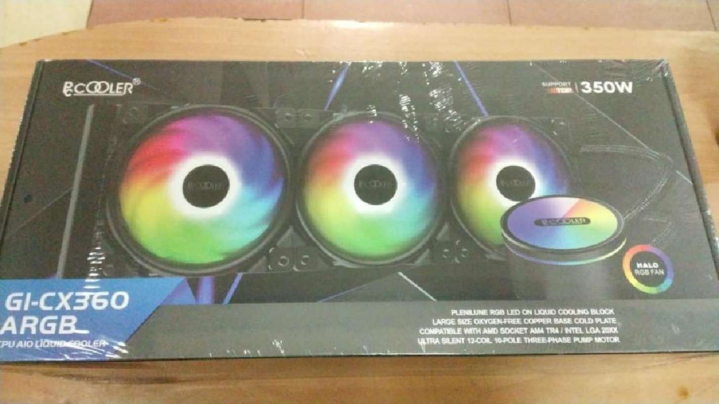 Jual PCCOOLER GI-CX360 ARGB AIO Liquid Cooling 360mm Radiator for Intel AMD di Seller TF COM ...