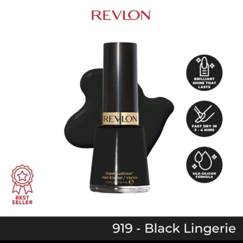 Kutek Revlon Black Lingerie Lengkap Harga Terbaru Juni 2024 | Blibli