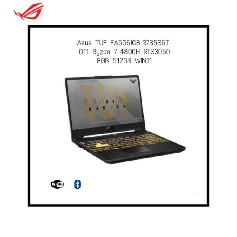 Jual Asus TUF A15 FA506IEB-R7R5B6T-O11 Ryzen 7 4800H 16GB 512GB ...