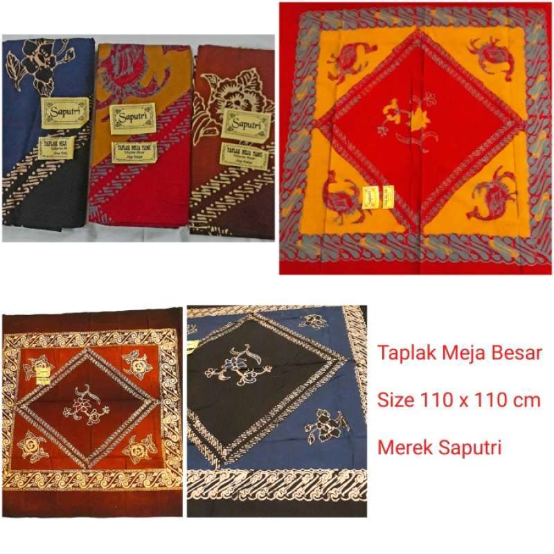 Jual Taplak Meja Besar Batik Untuk Meja Tamu Atau Meja Guru Di Seller ...
