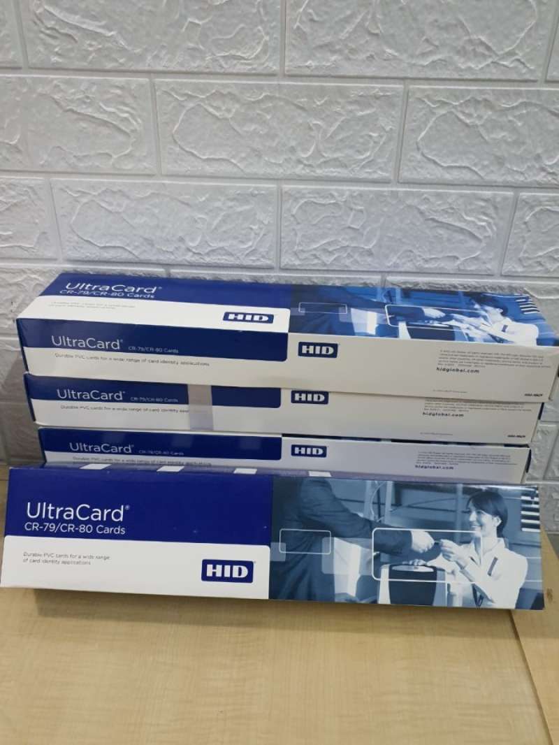 Jual Kartu Pvc Blank Id Card Ultracard Hid Noco Cr 80 Isi 500 Pcs Di ...