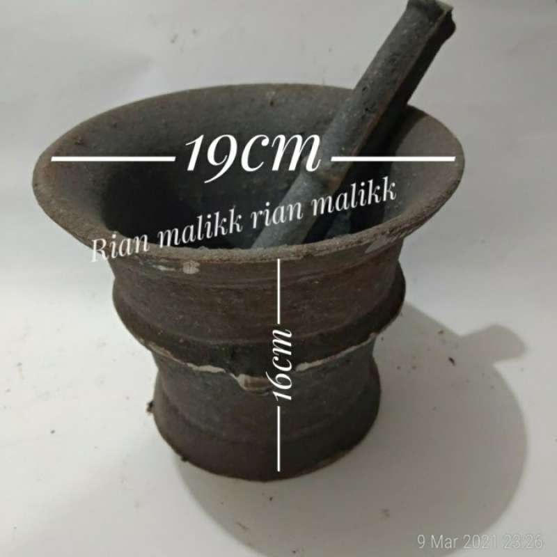 Jual Lumpang besi lumpang tumbuk bumbu lumpang jamu di Seller Sahabat ...