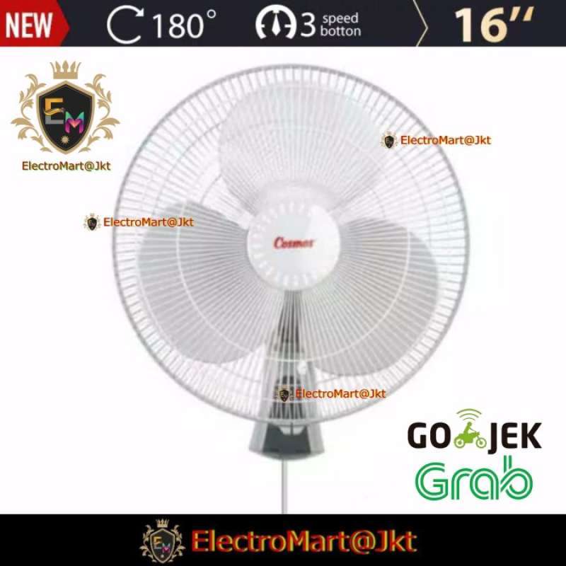 Promo Kipas Angin Dinding Wall Fan 16inch COSMOS 16-WFC SUPER SPREAD ...