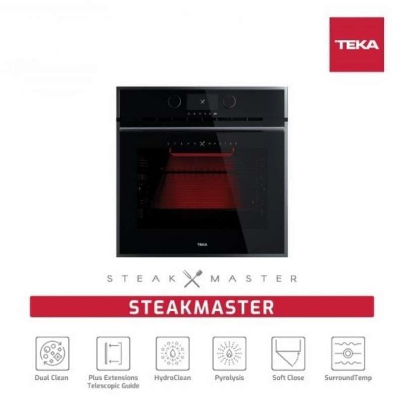 Jual Teka Oven Tanam Listrik/Built In Electric Oven Steak Master 60cm ...